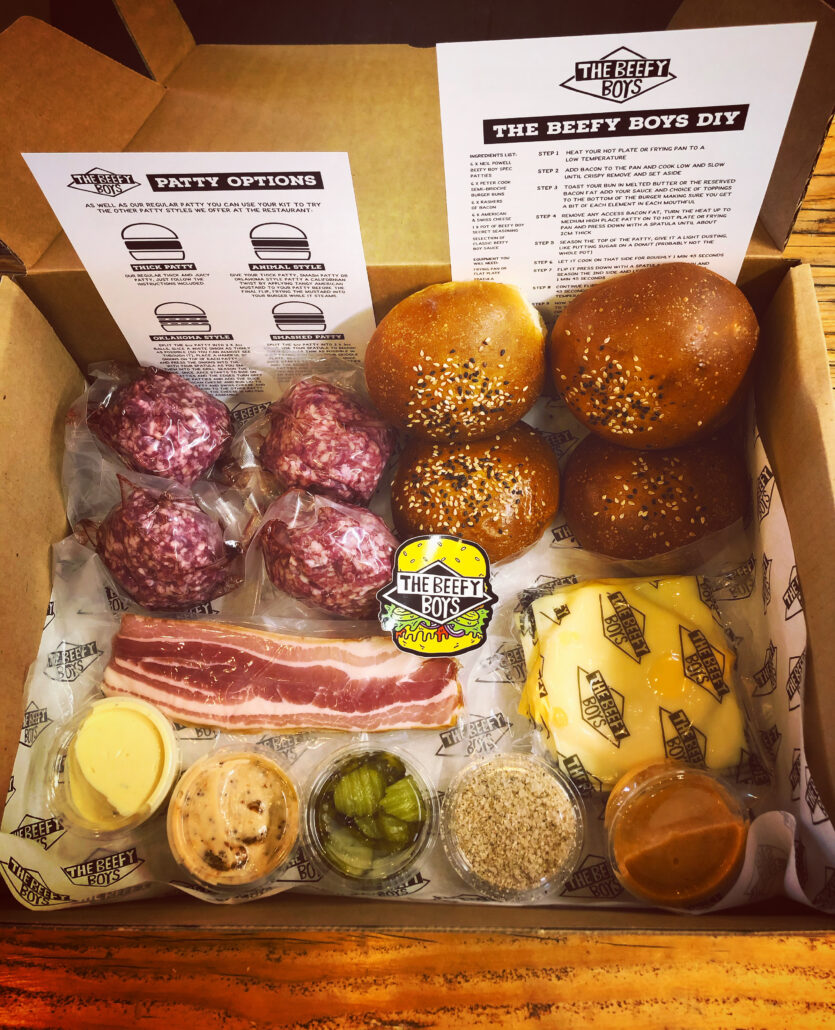 SMALL BEEFY BOY DIY BOX ( 4 x burger size) - The Beefy Boys